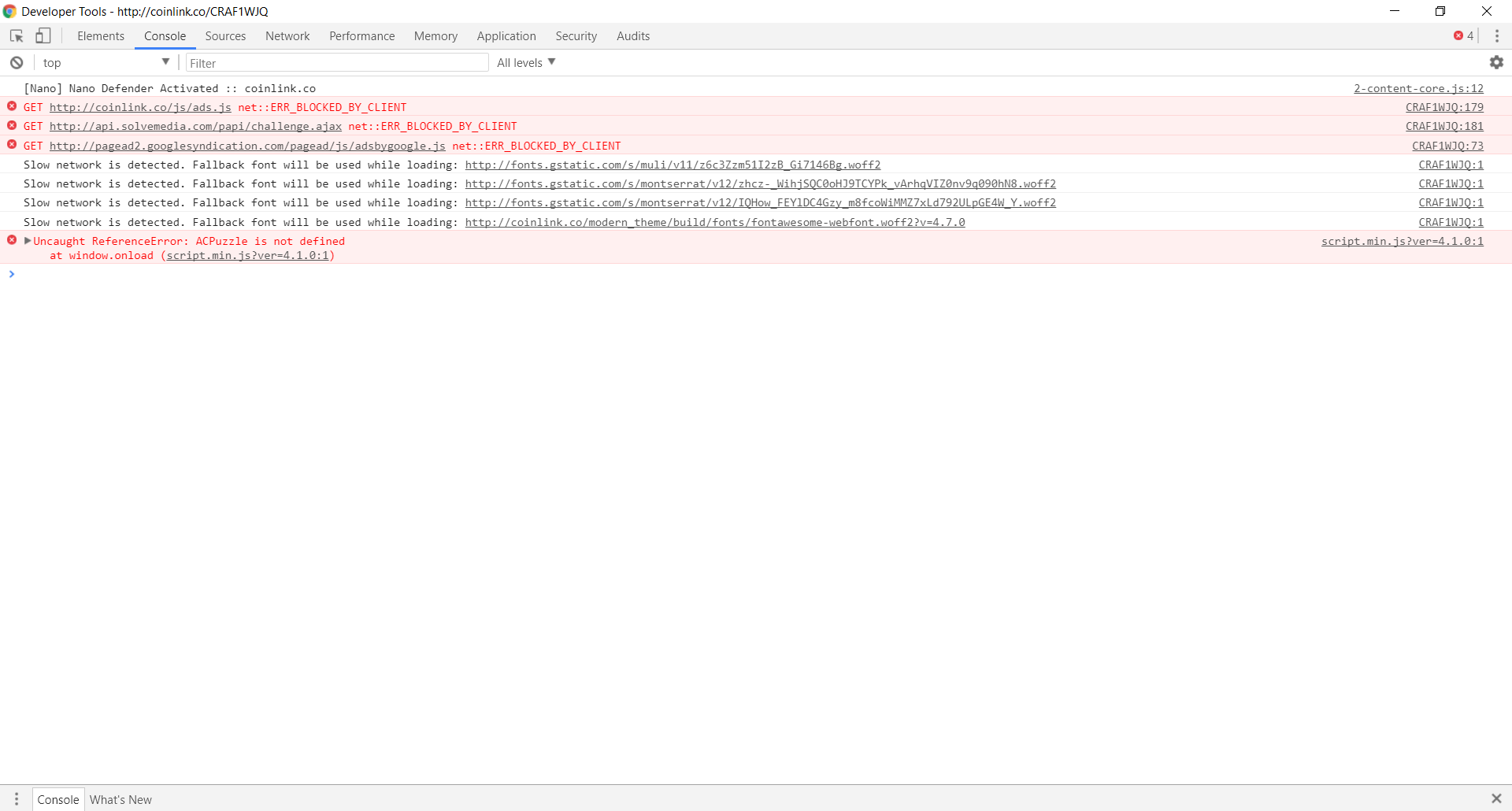 coinlink.co · Issue #1178 · uBlockOrigin/uAssets · GitHub