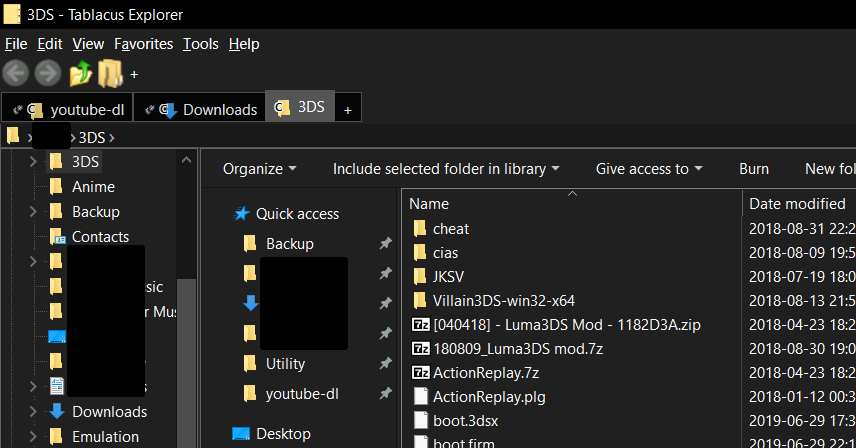 How to display Quick Access in the side tree view? · Issue #304 · tablacus/TablacusExplorer · GitHub
