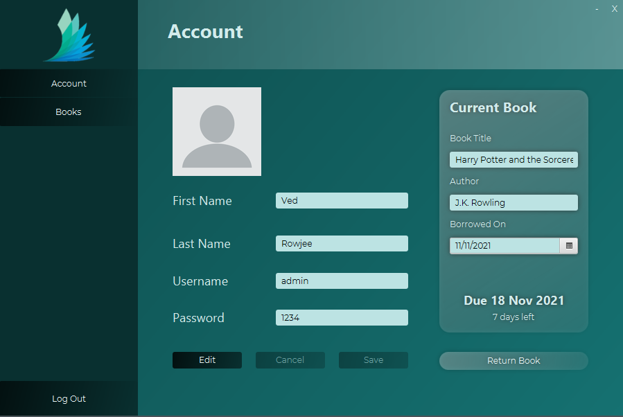 GitHub - v-rowjee/Library-Management-System: The Library Management ...