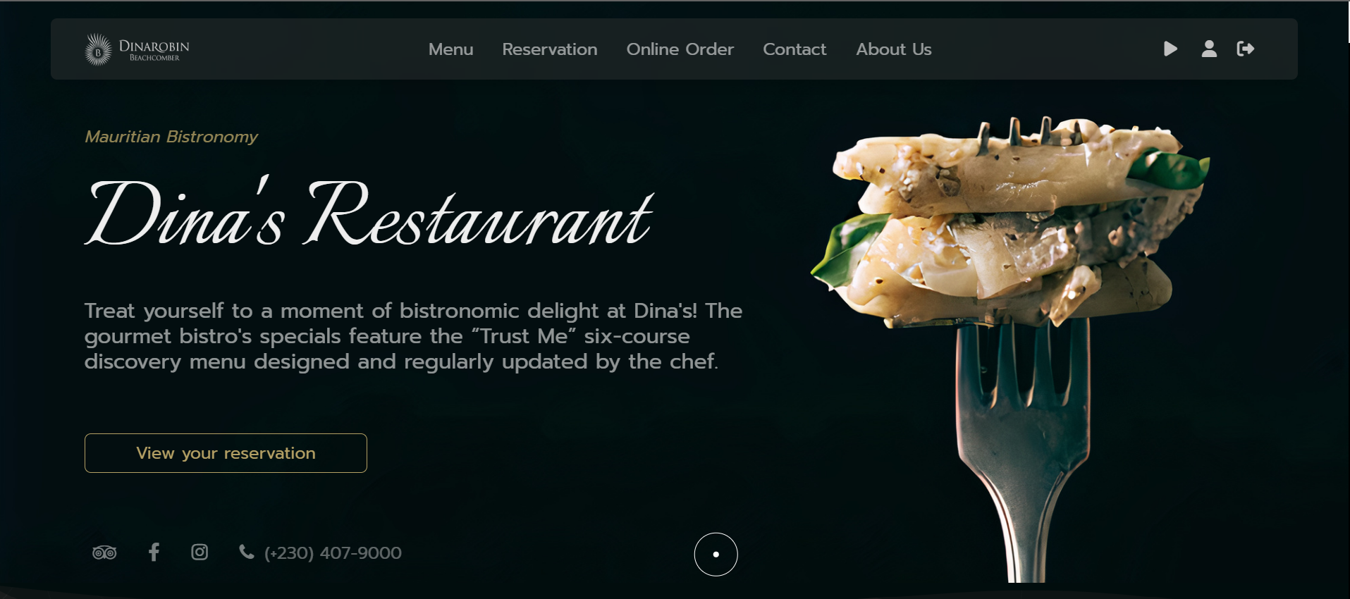 GitHub - v-rowjee/Dinas: Dynamic Web Application built with PHP and ...