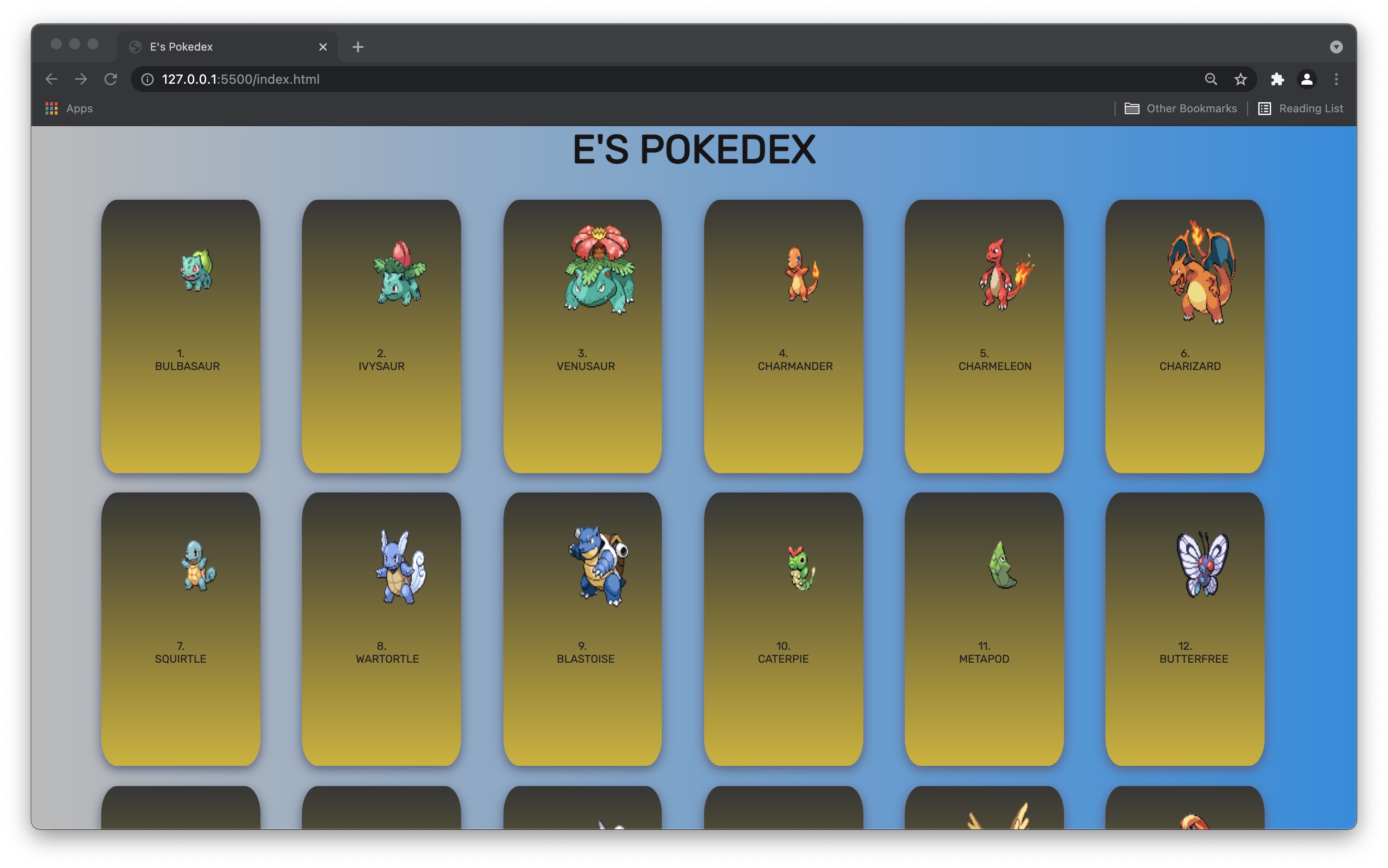 GitHub - EA-Code1/Pokedex: The Pokedex project uses a pokedex api that ...
