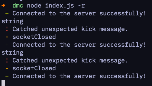 "socketClosed" is not valid JSON · Issue #3098 · PrismarineJS ...