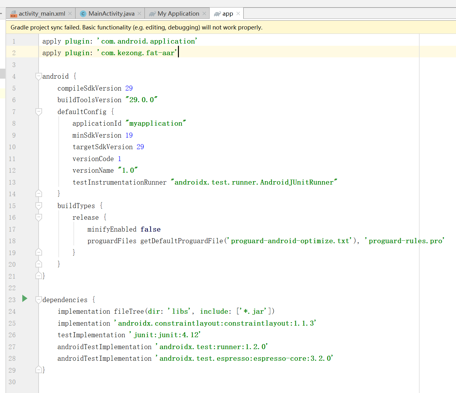 在app中包含plugin时报错 · Issue 70 · Kezong Fat Aar Android · Github