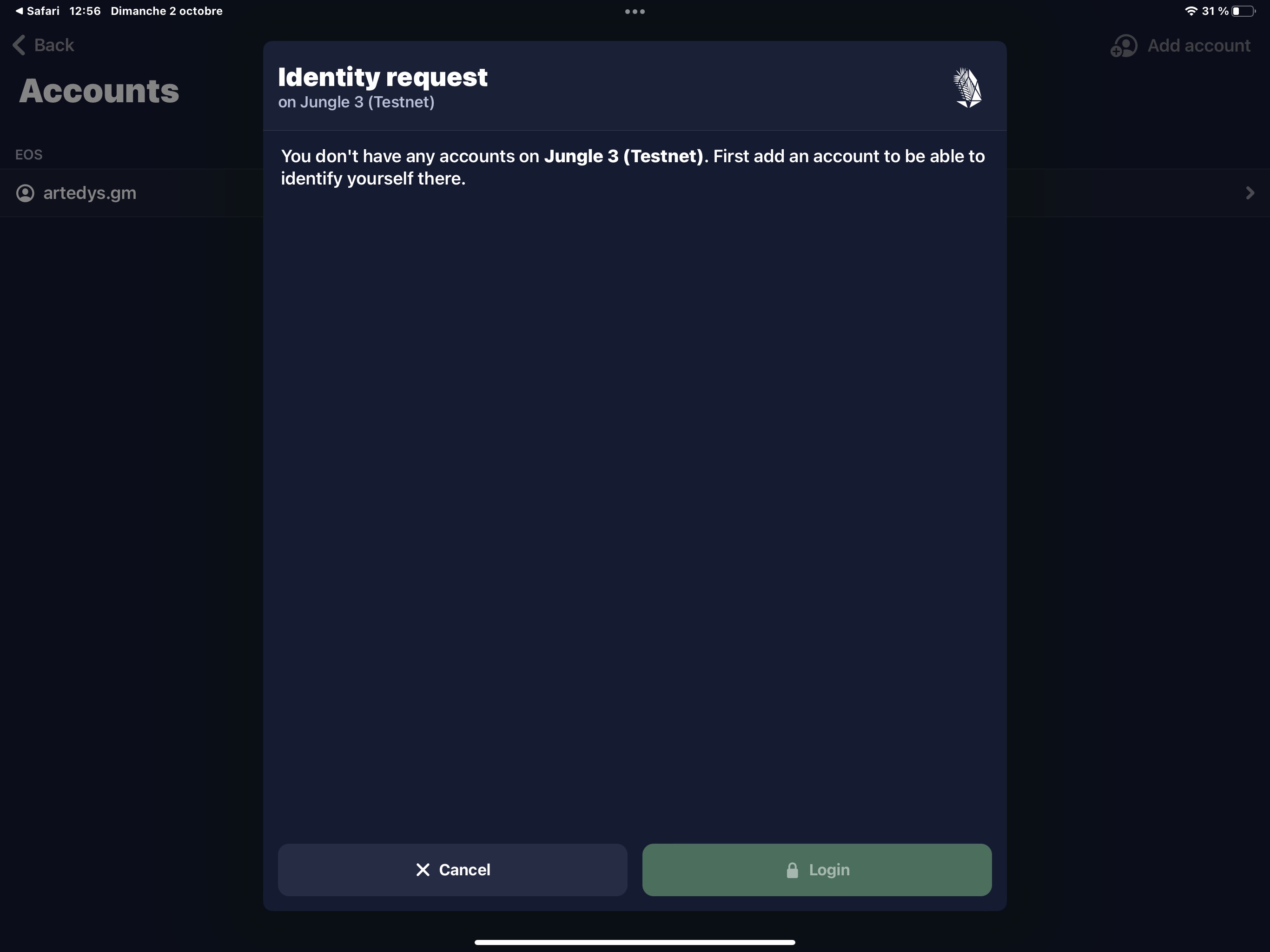 EOS with Jungle 3 · Issue #1307 · greymass/anchor · GitHub