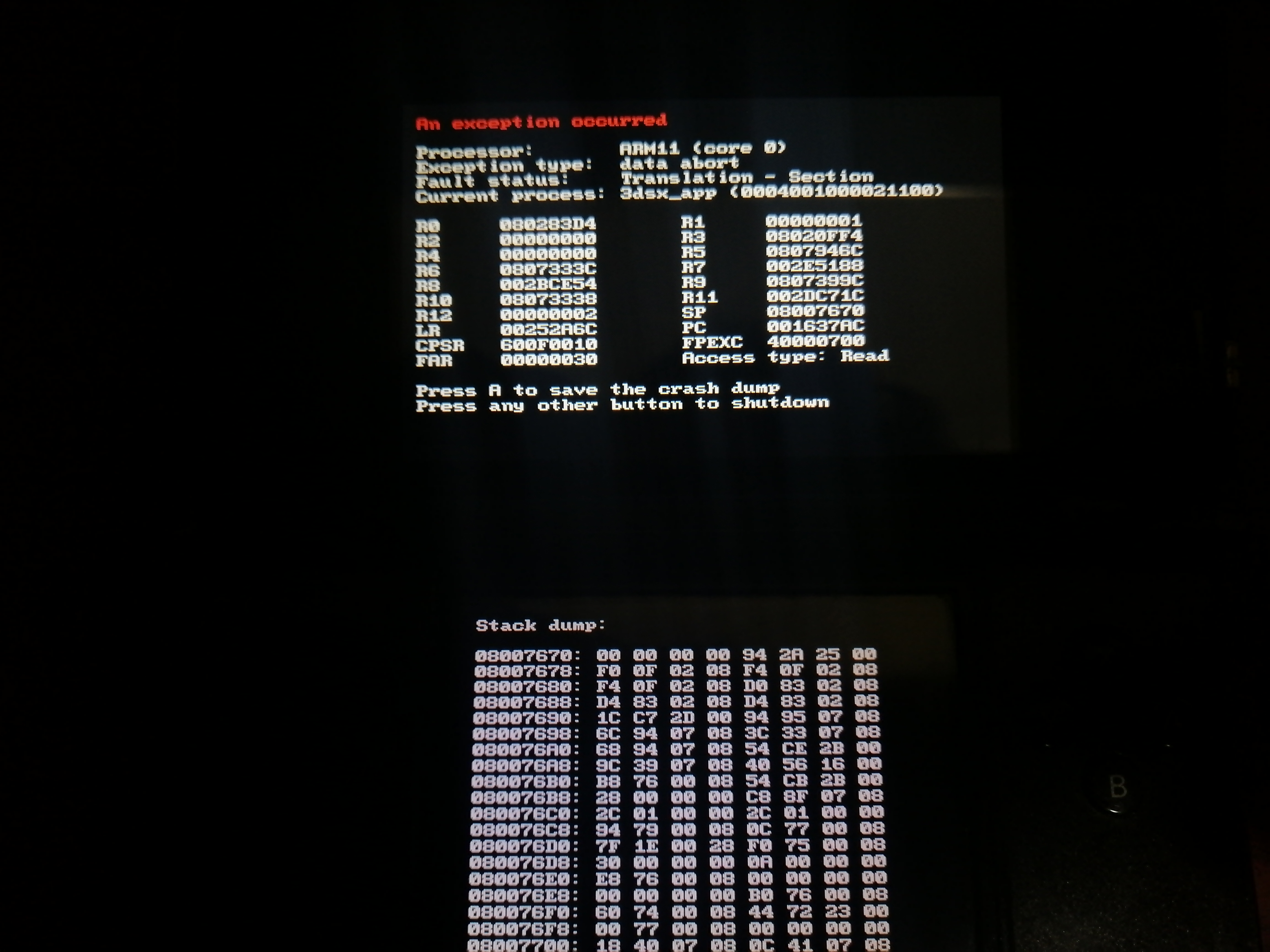 Crashes in Nightly-93b0117672acc0775c164026f71e772c5089e1b8 · Issue #146 · gamestabled/OoT3D ...