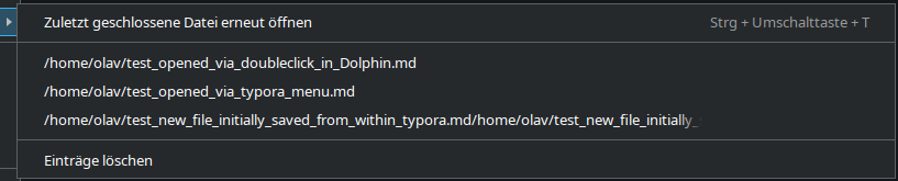 Garbled paths in "Reopen" dialog on Linux · Issue #5667 · typora/typora-issues · GitHub
