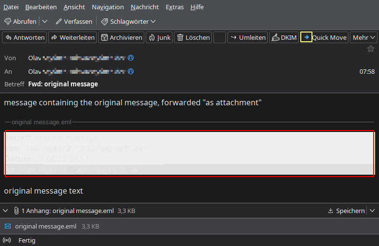 [Bug] Header of forwarded message(s) not dark and unreadable · Issue ...