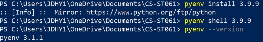 Windows Installation Process Pyenv Issues · Issue 10492 · Learningequalitykolibri · Github