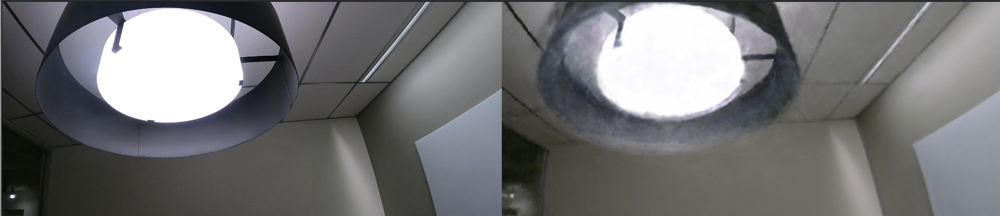 Rendering looks quite poor for emissive lights, and reflective surfaces ...