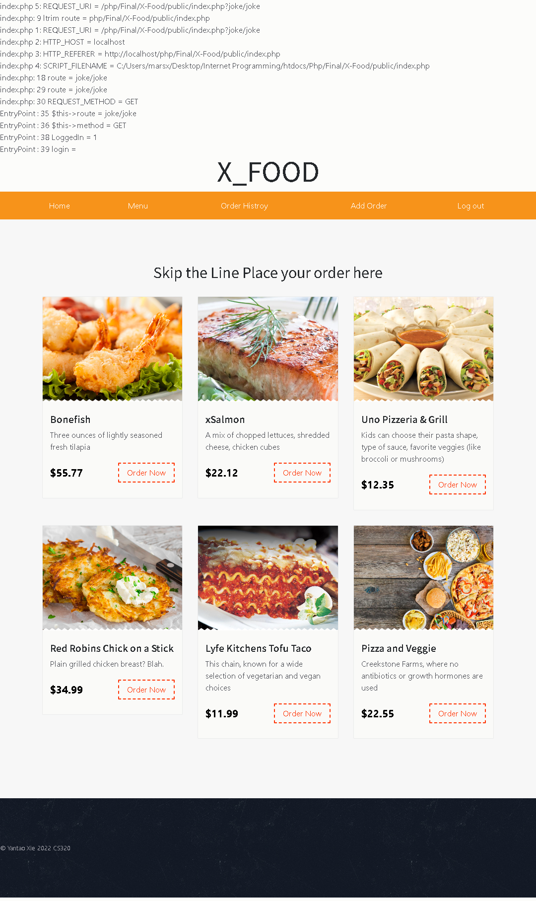 GitHub - markx35/X-Food: php online food ordering