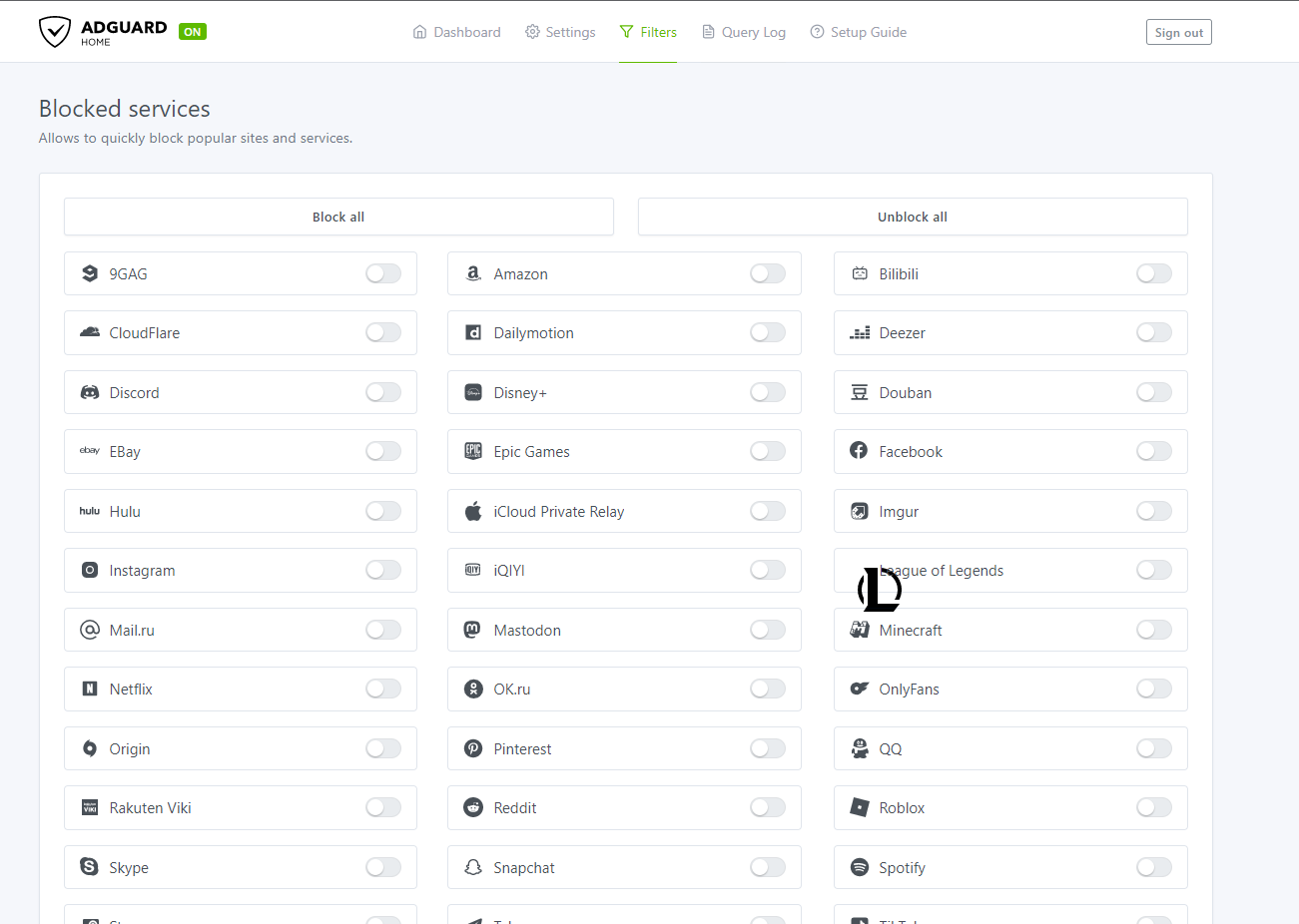 Search in the query log by services · Issue #5483 · AdguardTeam ...