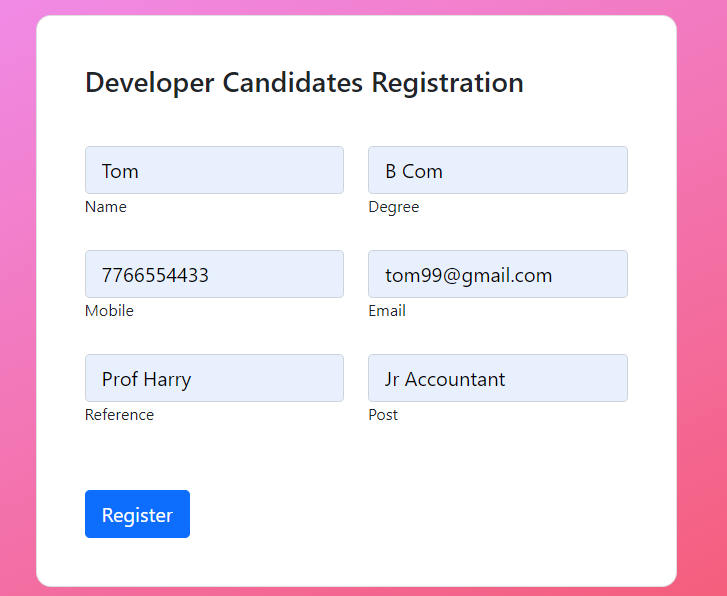 GitHub - hamzahcodes/Applicant-Registration-CRUD-Webapp