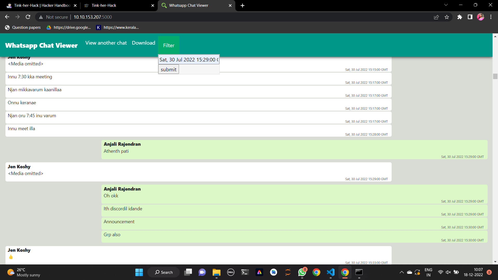 GitHub - AnjaliRaj015/tink-her-hack