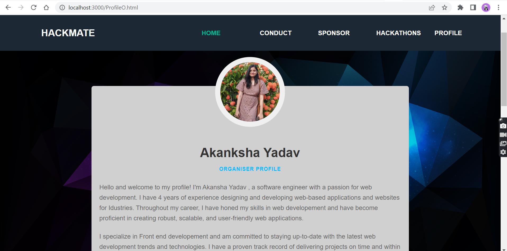 GitHub - RohitKhairnar1/Hackmate-Hackathon-Management-System