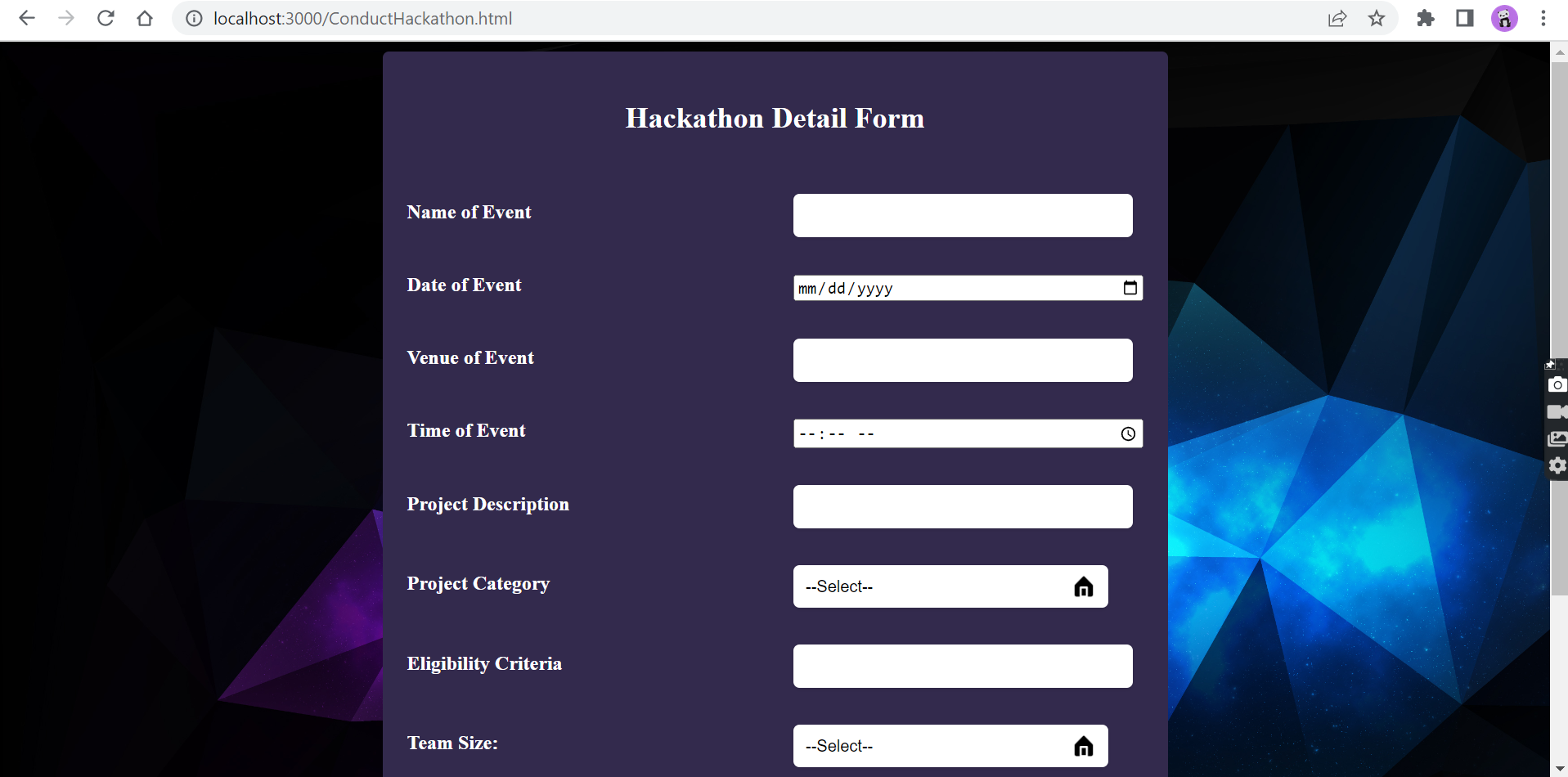GitHub - RohitKhairnar1/Hackmate-Hackathon-Management-System
