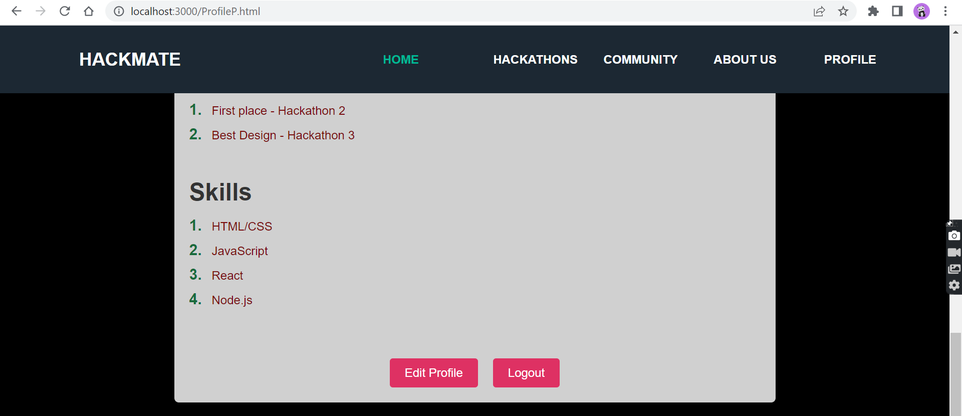 GitHub - RohitKhairnar1/Hackmate-Hackathon-Management-System