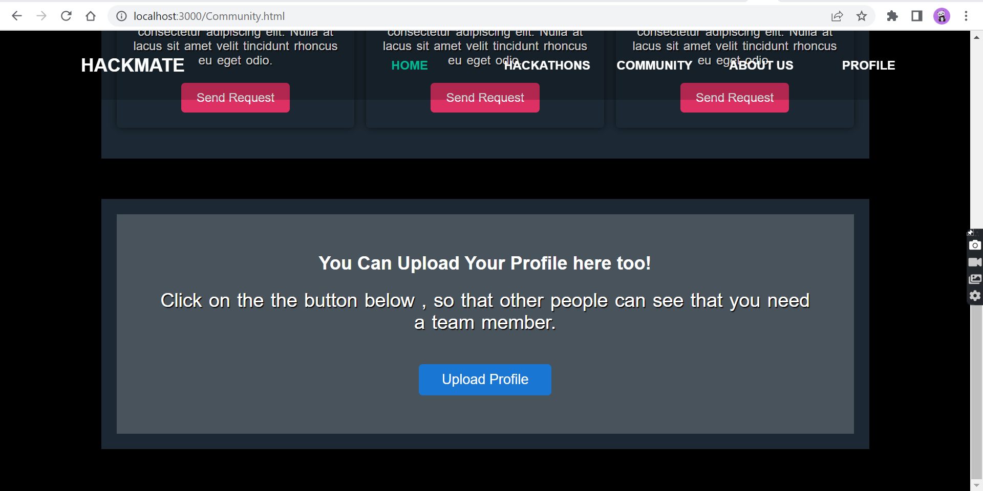 GitHub - RohitKhairnar1/Hackmate-Hackathon-Management-System