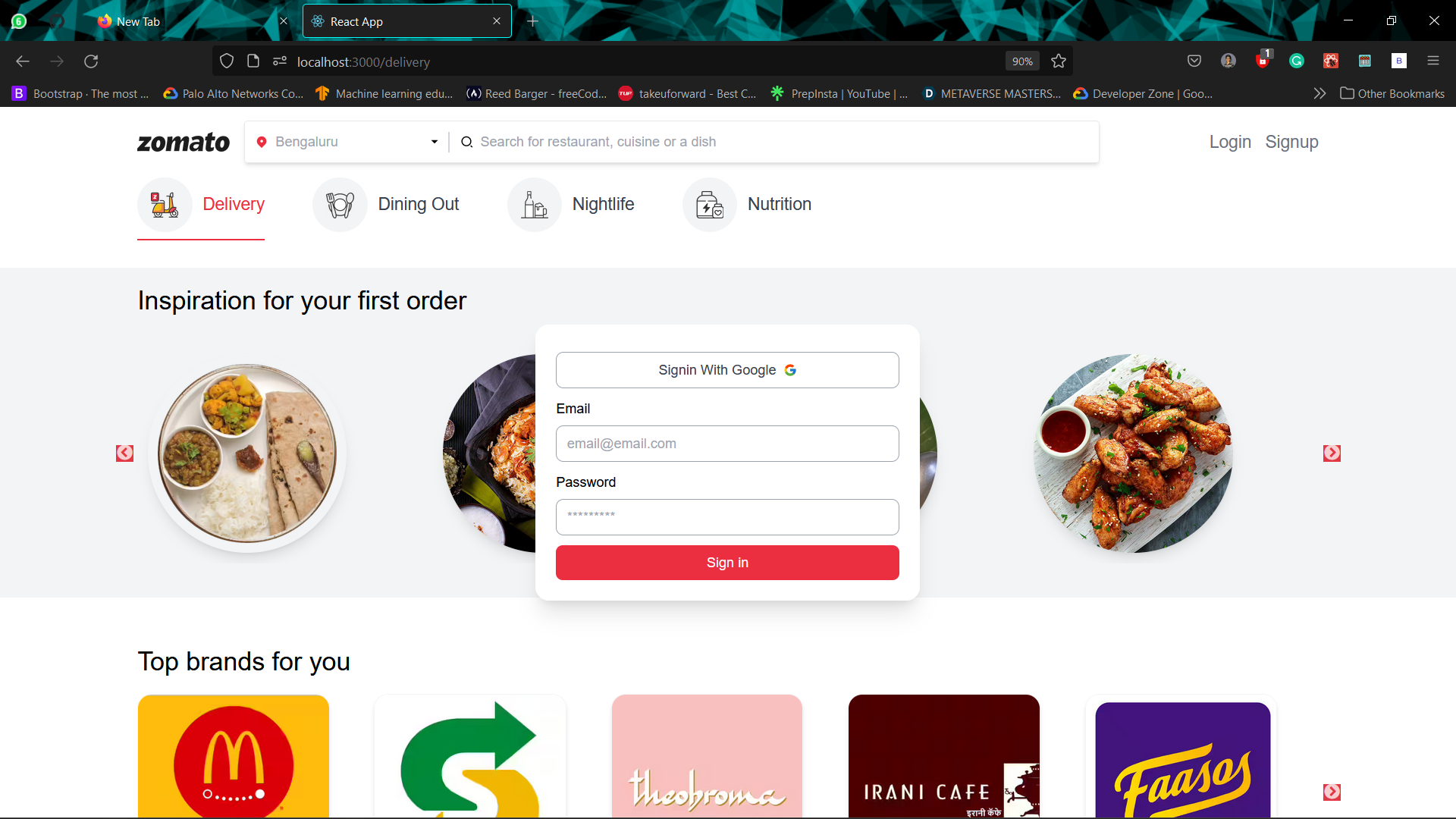 GitHub - kirankuyate2157/zomato-project