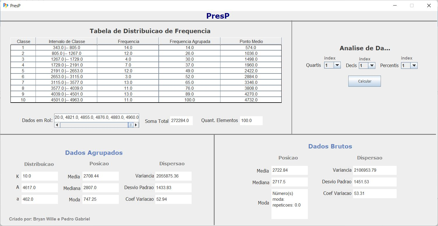 GitHub - BryanWille/projeto-esp: Projeto em dupla de Estatistica e Probabilidade de fazer uma ...