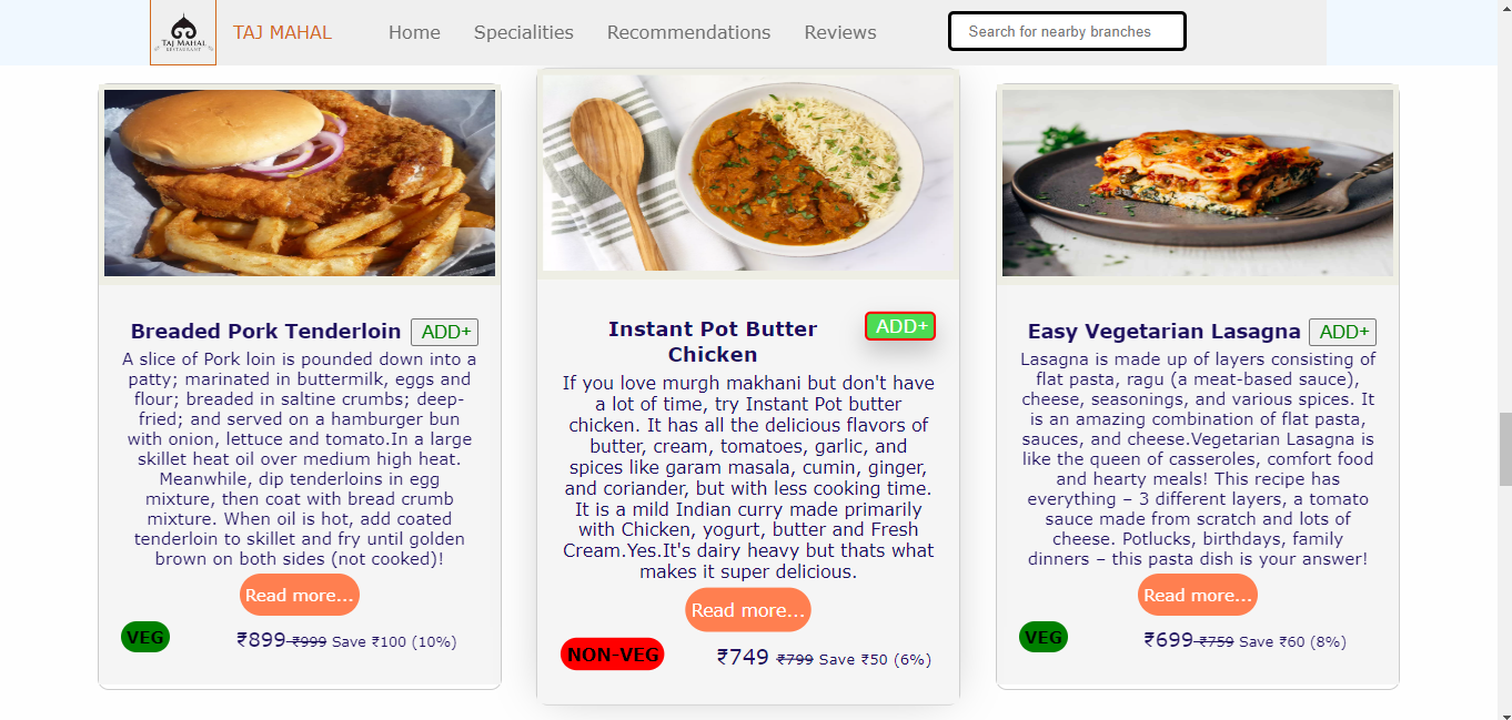 GitHub - Bharath-Smart/Online-food-ordering-website