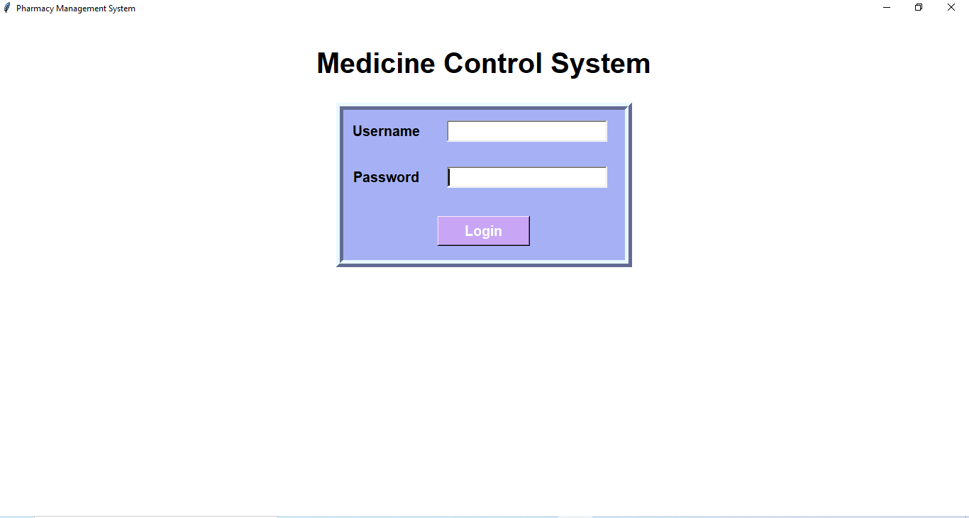 GitHub - Khaled-Damaj/Medicine-Control-System: Medicine Control System ...