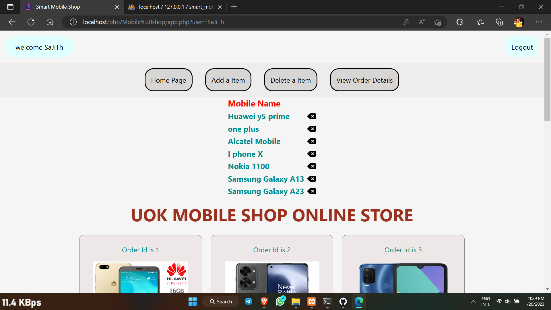 GitHub - sajithmym/Php_Project_Online_Mobile_Store