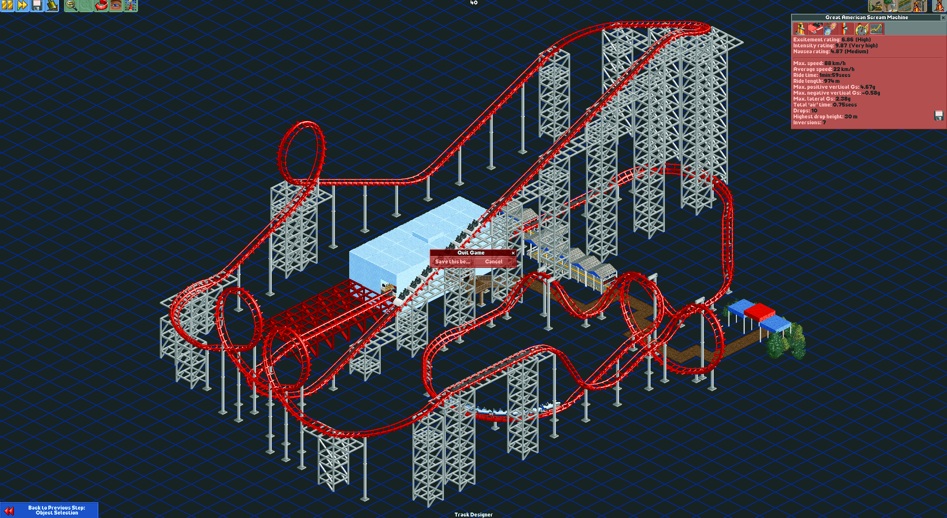 `Save this` popup when attempting to quit track designer · Issue #20616 · OpenRCT2/OpenRCT2 · GitHub