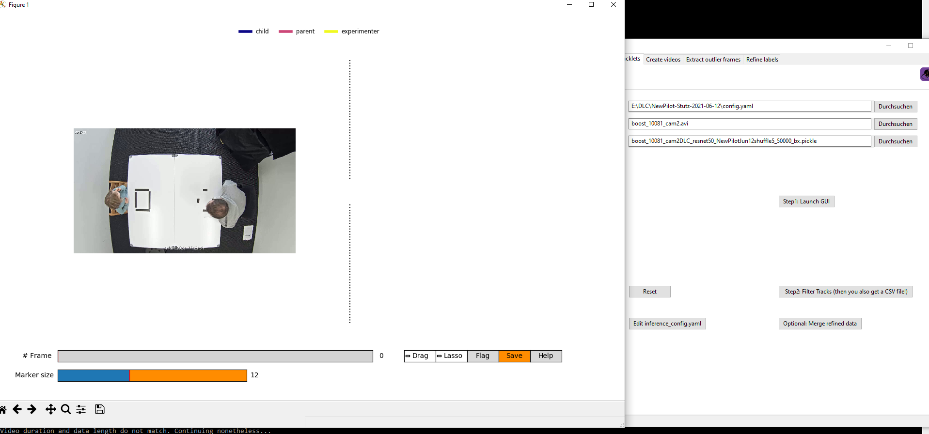 Problem with refining my tracklets · Issue #1335 · DeepLabCut/DeepLabCut · GitHub