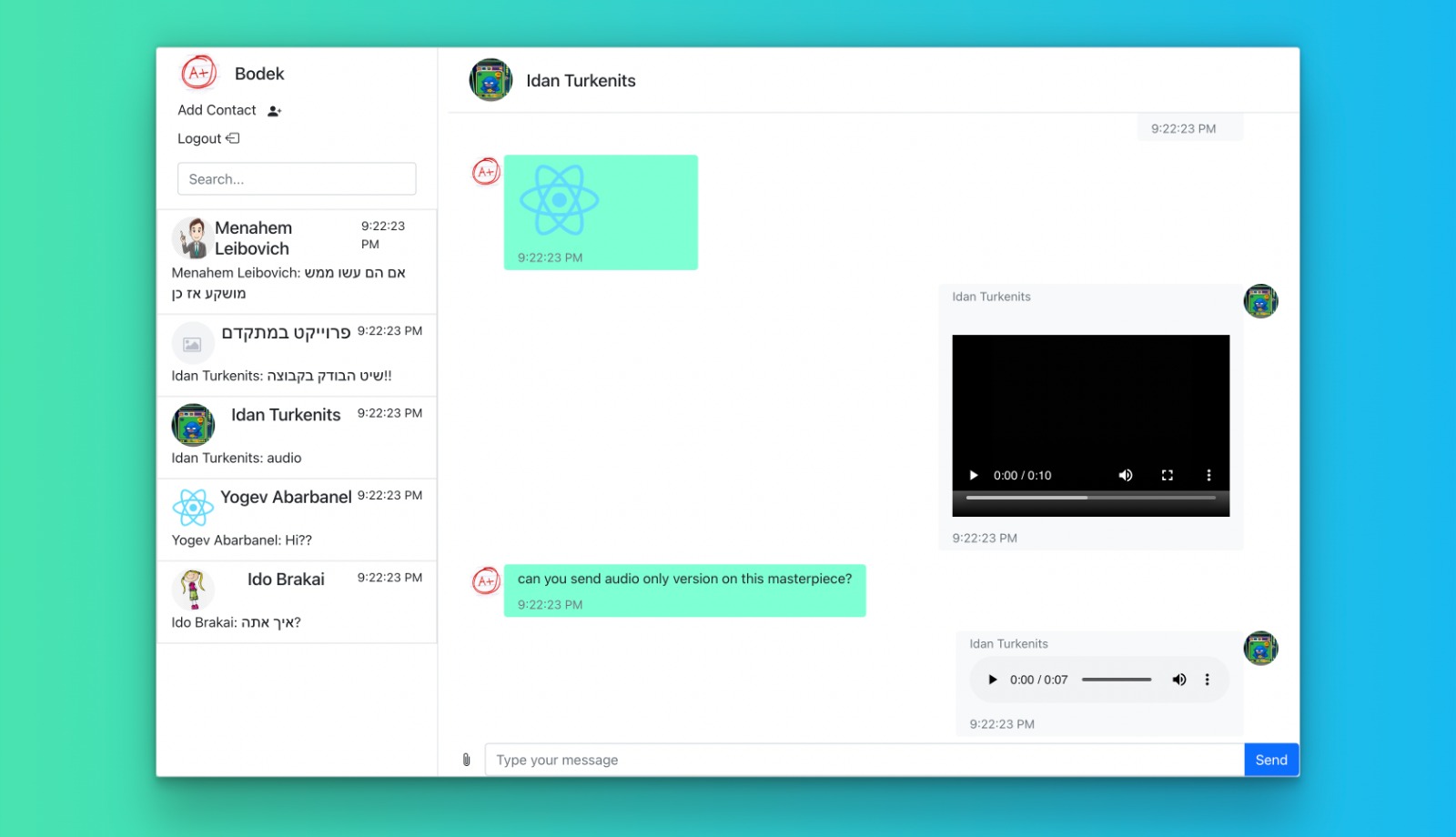 GitHub - idanturkenits/AP2-Web-Client: First exercise in course "Advanced Programming 2" - Web ...