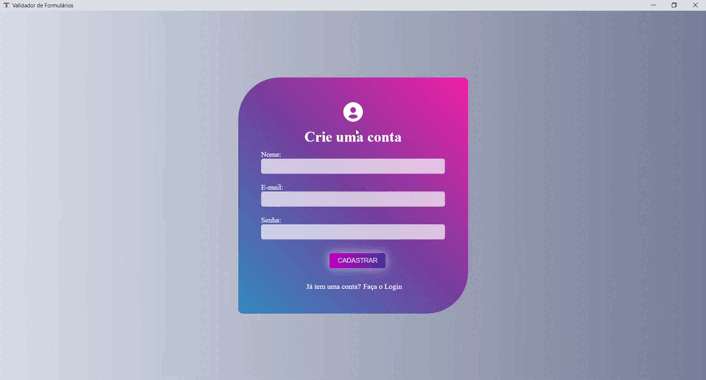 GitHub - VidalJunior05/formulario-com-validator-js