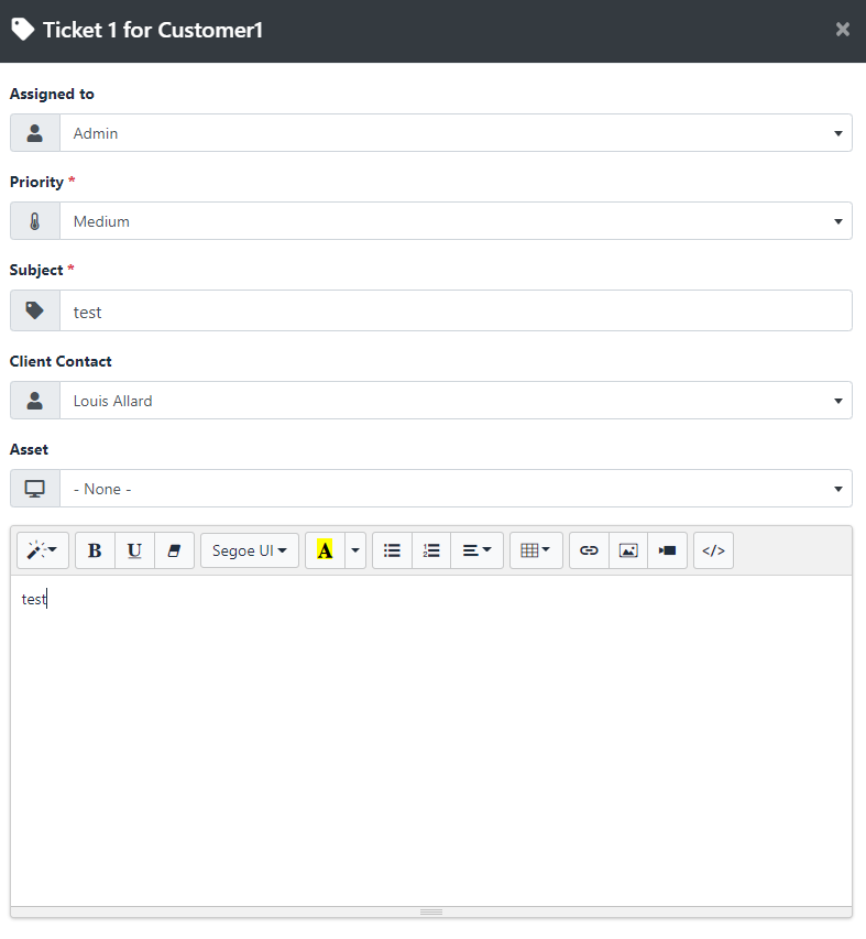 On New Ticket: Add the asset field · Issue #302 · itflow-org/itflow · GitHub