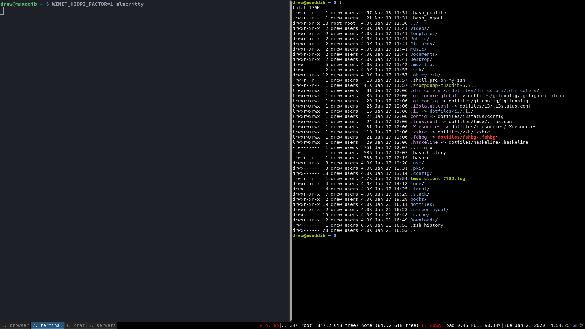 Background color is always black. Used to work before messing with ...