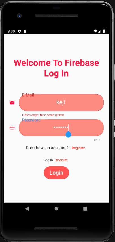 GitHub - onurcanIsik/Login-With-Firebase: You can login with Firebase and Verify your account.