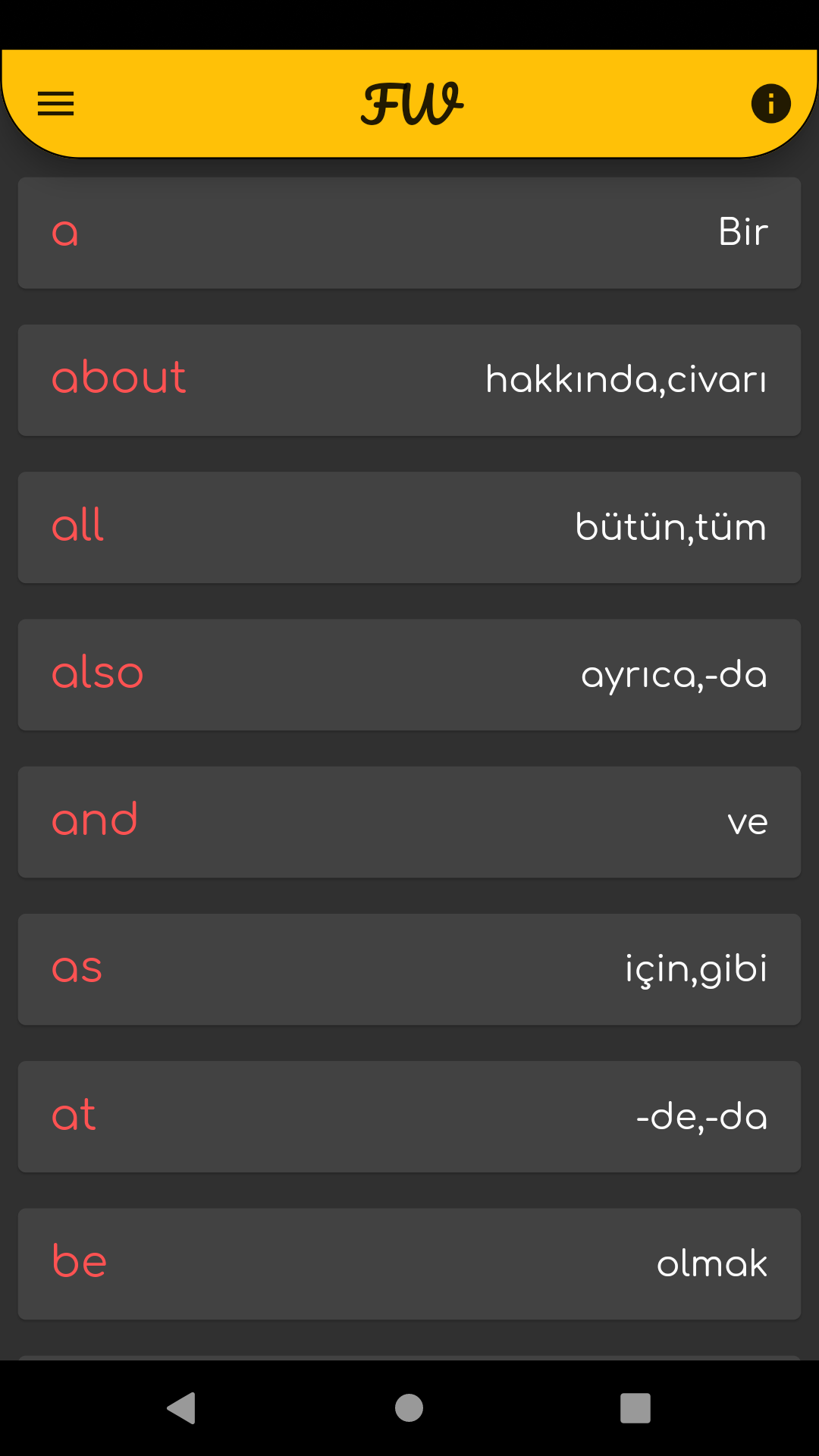 GitHub - onurcanIsik/FastWord