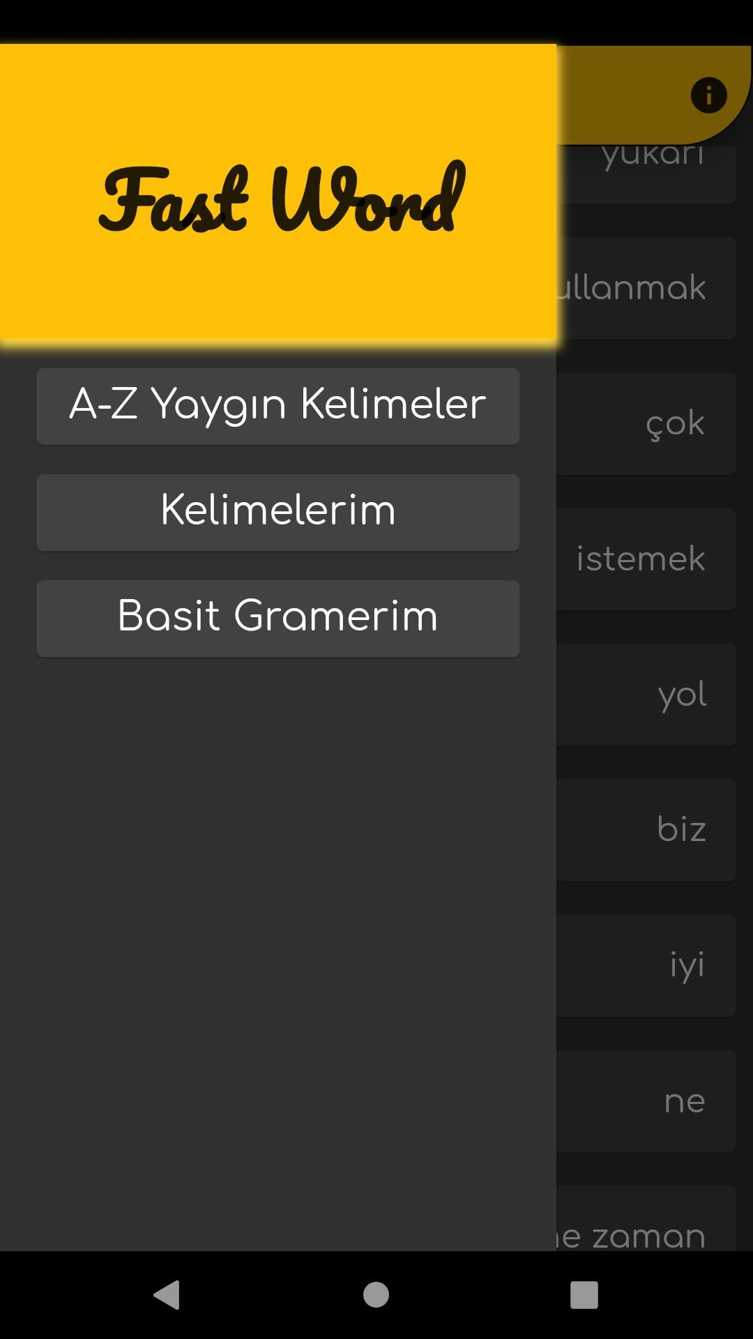 GitHub - onurcanIsik/FastWord