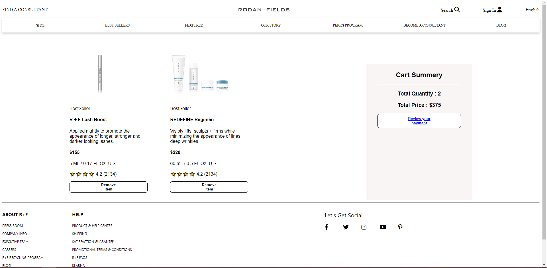 GitHub - Manoranjan-Sethi/RodanAndFields_clone: Rodan + Fields is a leading skincare brand ...