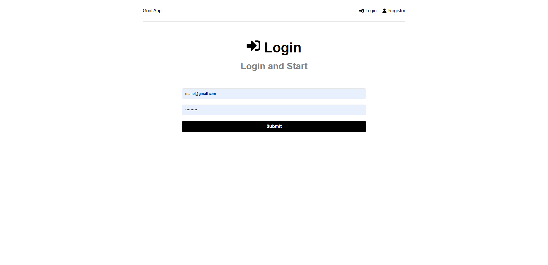 Github Manoranjan Sethi Mern Goal App A Simple Goal Setting Application Where Users Can Set