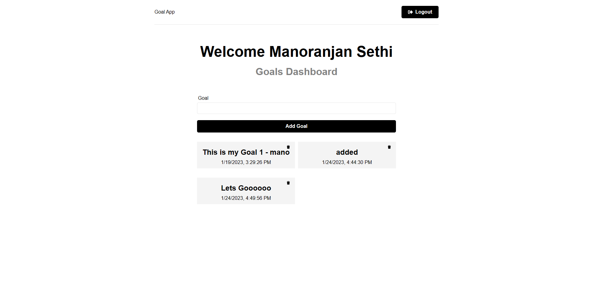 Github Manoranjan Sethi Mern Goal App A Simple Goal Setting Application Where Users Can Set