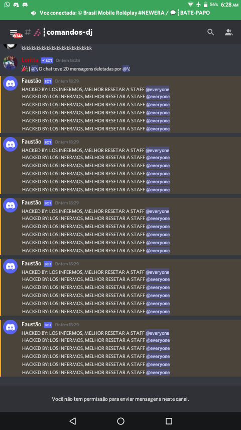 bug com webhook · Issue #66 · LorittaBot/DreamLand · GitHub