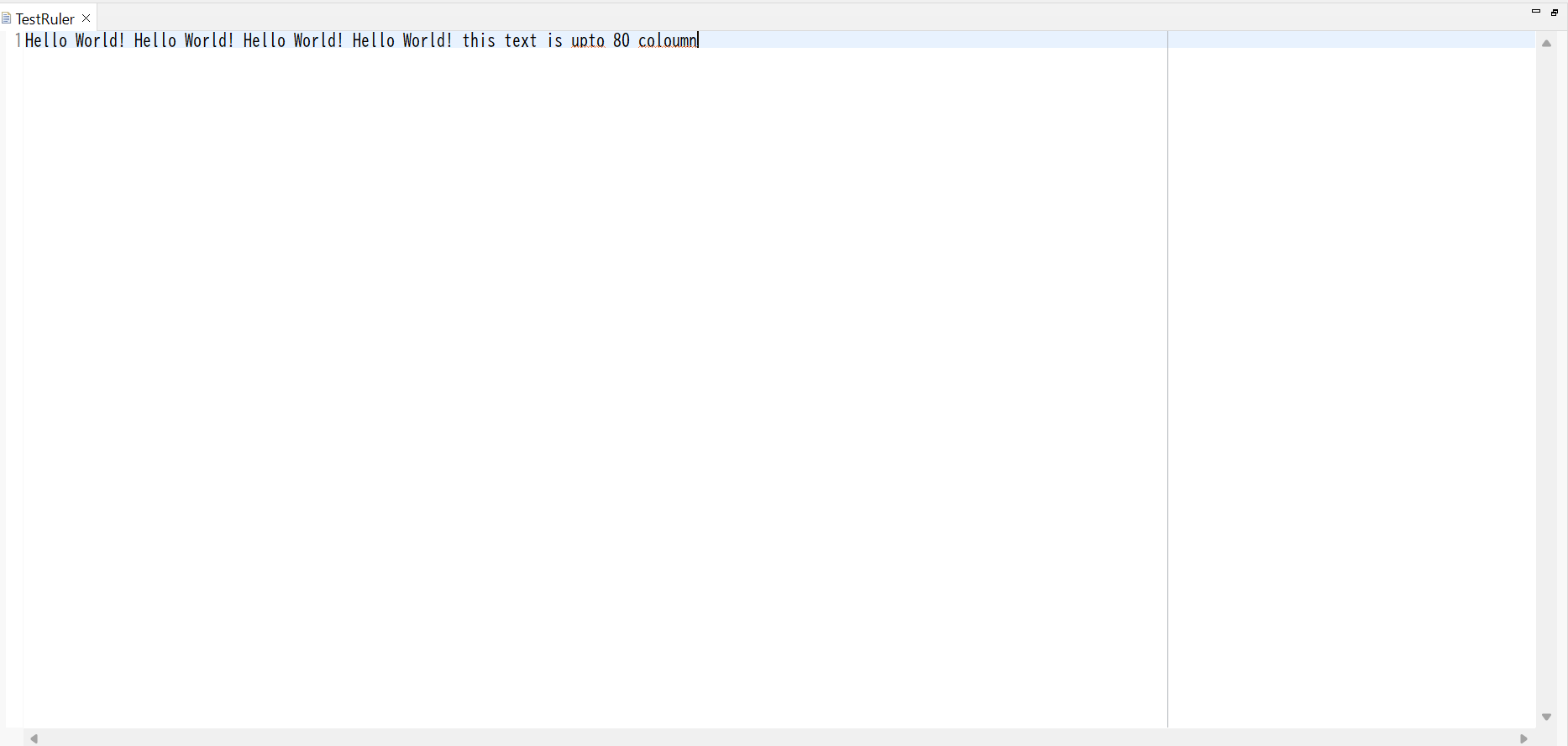 Show Print Margin bug for few fonts · Issue #756 · eclipse-platform/eclipse.platform.swt · GitHub