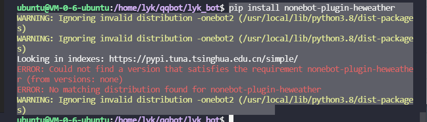 为什么安装不了啊 · Issue #5 · kexue-z/nonebot-plugin-heweather · GitHub