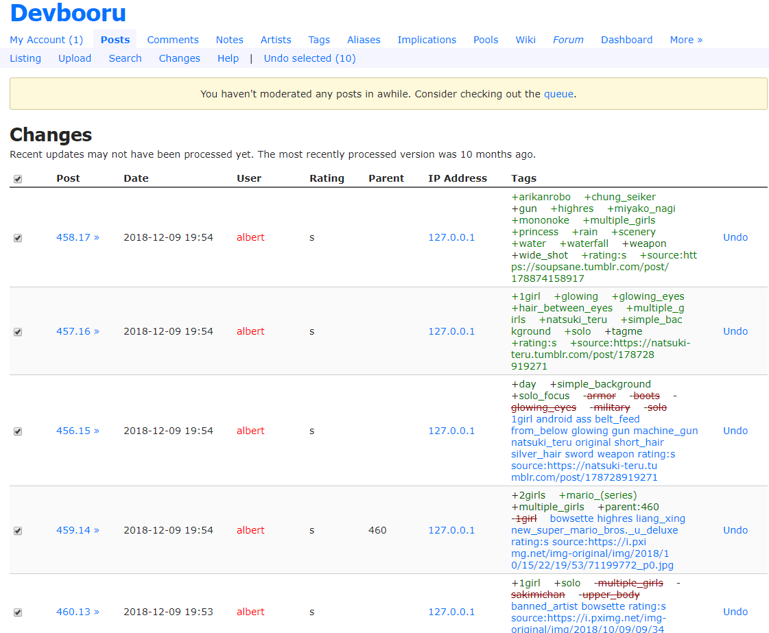 Add ability to mass undo tag edits · Issue #4178 · danbooru/danbooru · GitHub