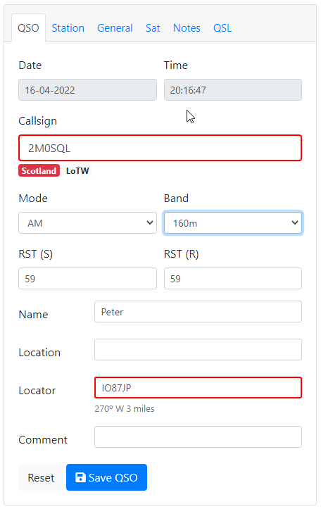 [FEATURE] Add a distance & bearing readout on the Add QSO screen · Issue #1459 · magicbug ...