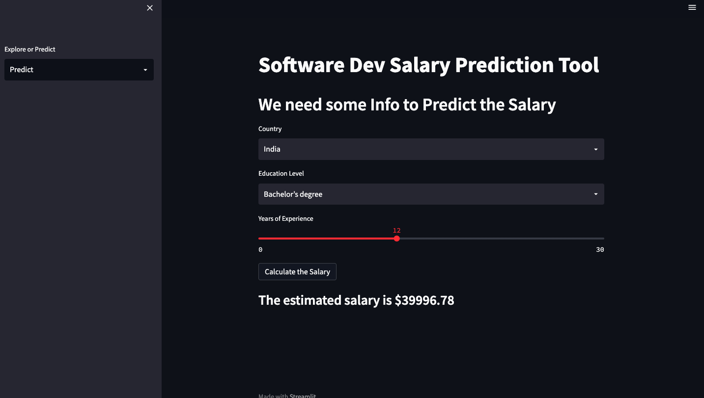 GitHub - Yashvardhan16/Salary-Prediction-Tool