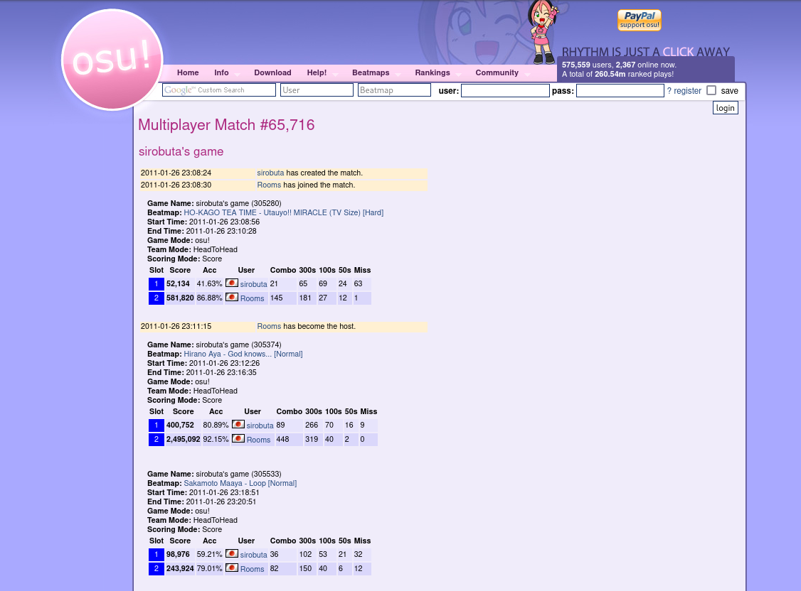 Add mutliplayer match history · Issue #10 · osuTitanic/anchor · GitHub