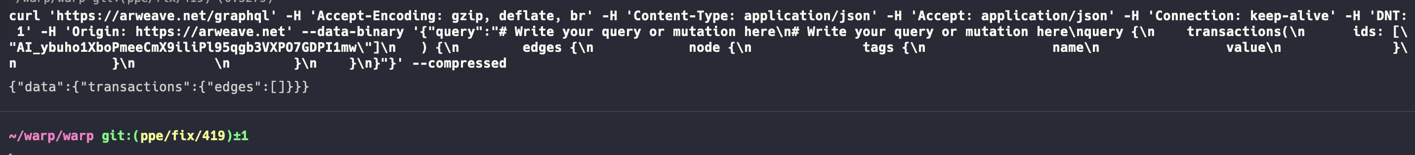 [BUG] Failed to retrieve the stamp contract status from arweave.net. · Issue #419 · warp ...