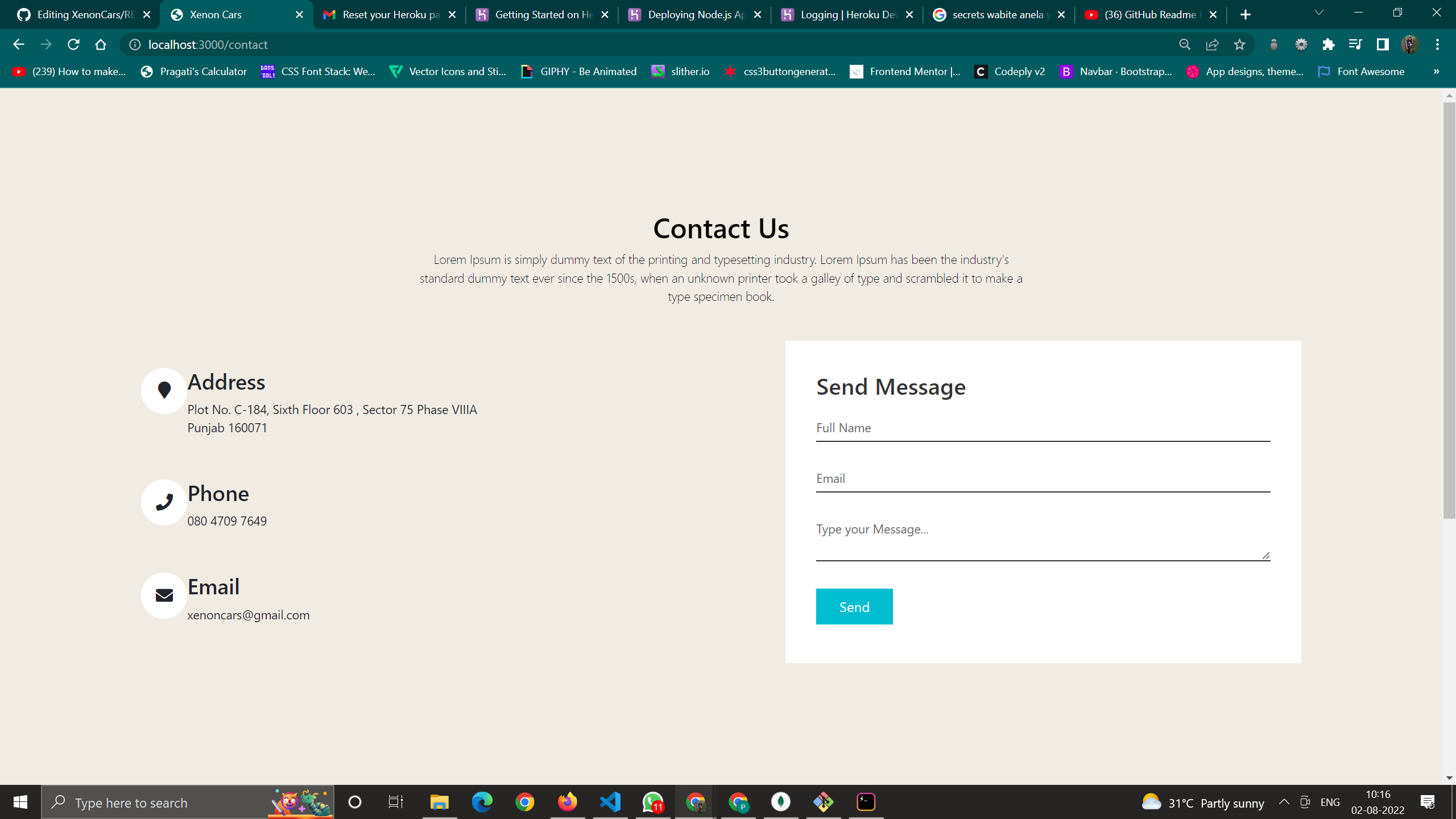 GitHub - Pragati-tech7/XenonCars