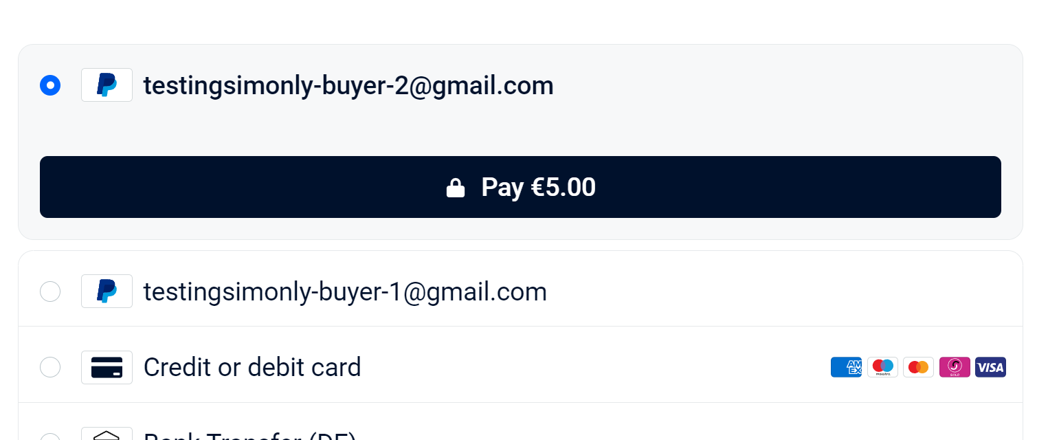 PayPal support in stored payment methods · Issue #1480 · Adyen/adyen-web · GitHub