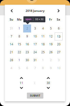 January 29th in Gregorian calendar sets March 1st on click · Issue #210 · babakhani/pwt ...